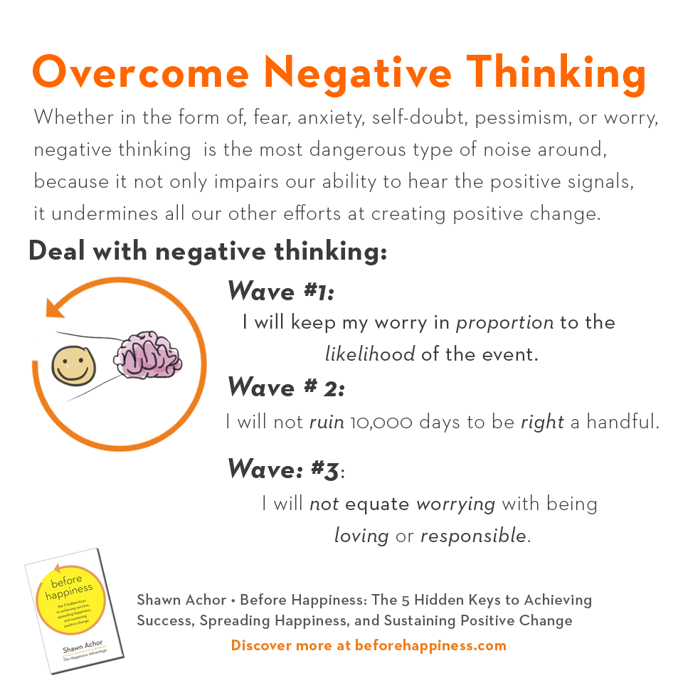 Negative Thinking Shawn Achor